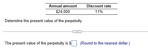 Solved Perpetuities Consider the data in the following | Chegg.com