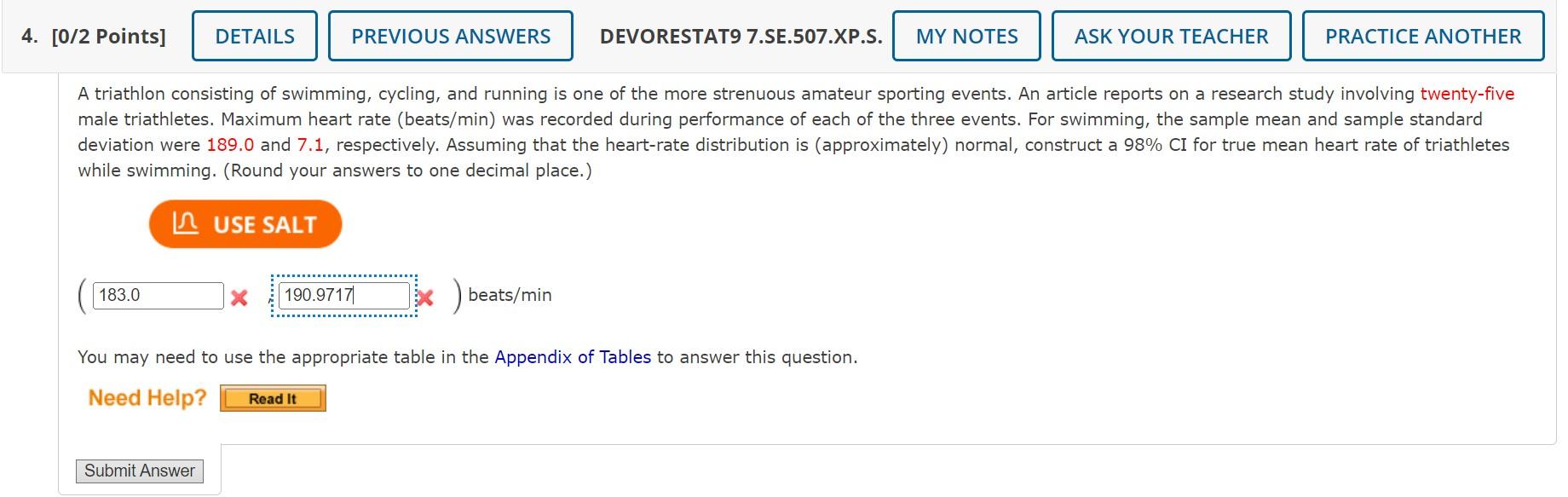 Solved A triathlon consisting of swimming, cycling, and | Chegg.com