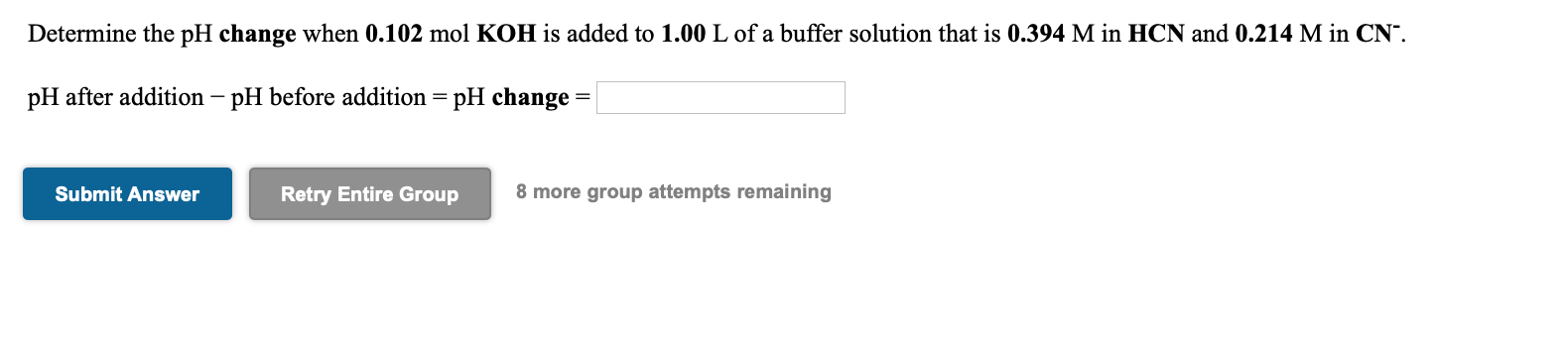 Solved A buffer solution contains 0.457 M NaHSO3 and 0.271 M | Chegg.com