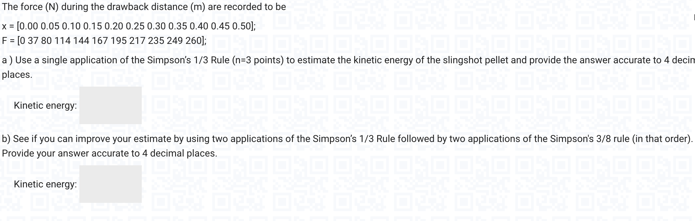 Schematic of a slingshot pellet being drawn back | Chegg.com