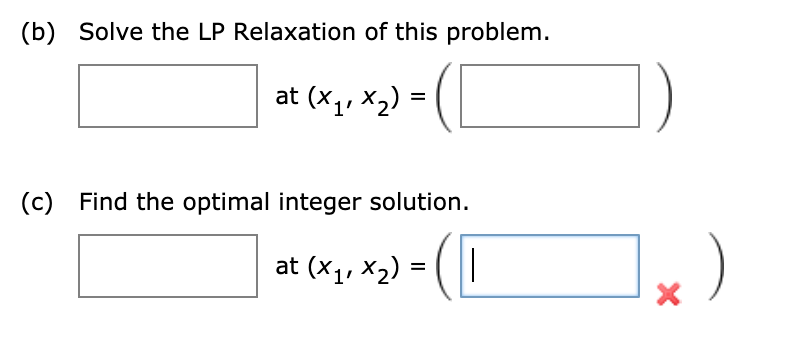 Solved Consider the following all-integer linear program. | Chegg.com
