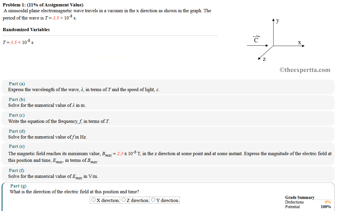 Solved Problem 1: (11% of ﻿Assignment Value)A sinusoidal | Chegg.com