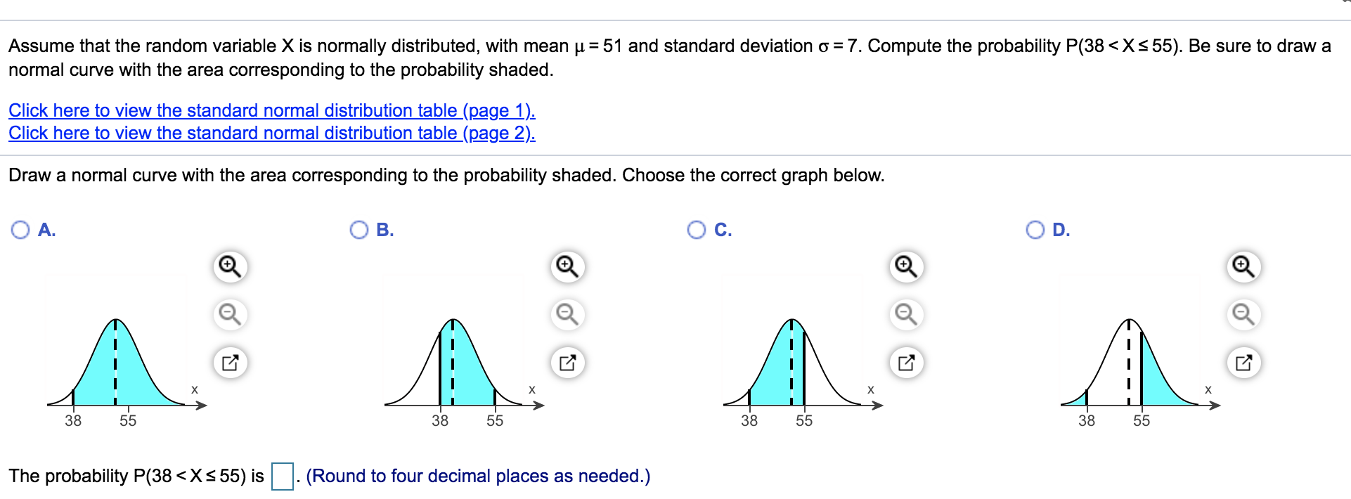 Solved Assume The Random Variable X Is Normally Distributed Chegg