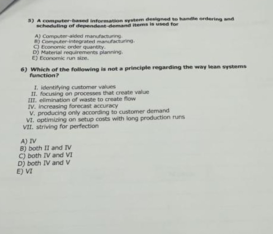 Solved A computer based information system designed to | Chegg.com