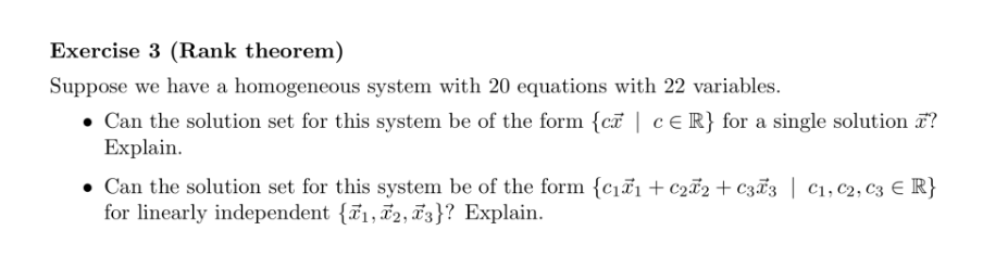 Solved Exercise 3 (Rank theorem) Suppose we have a | Chegg.com