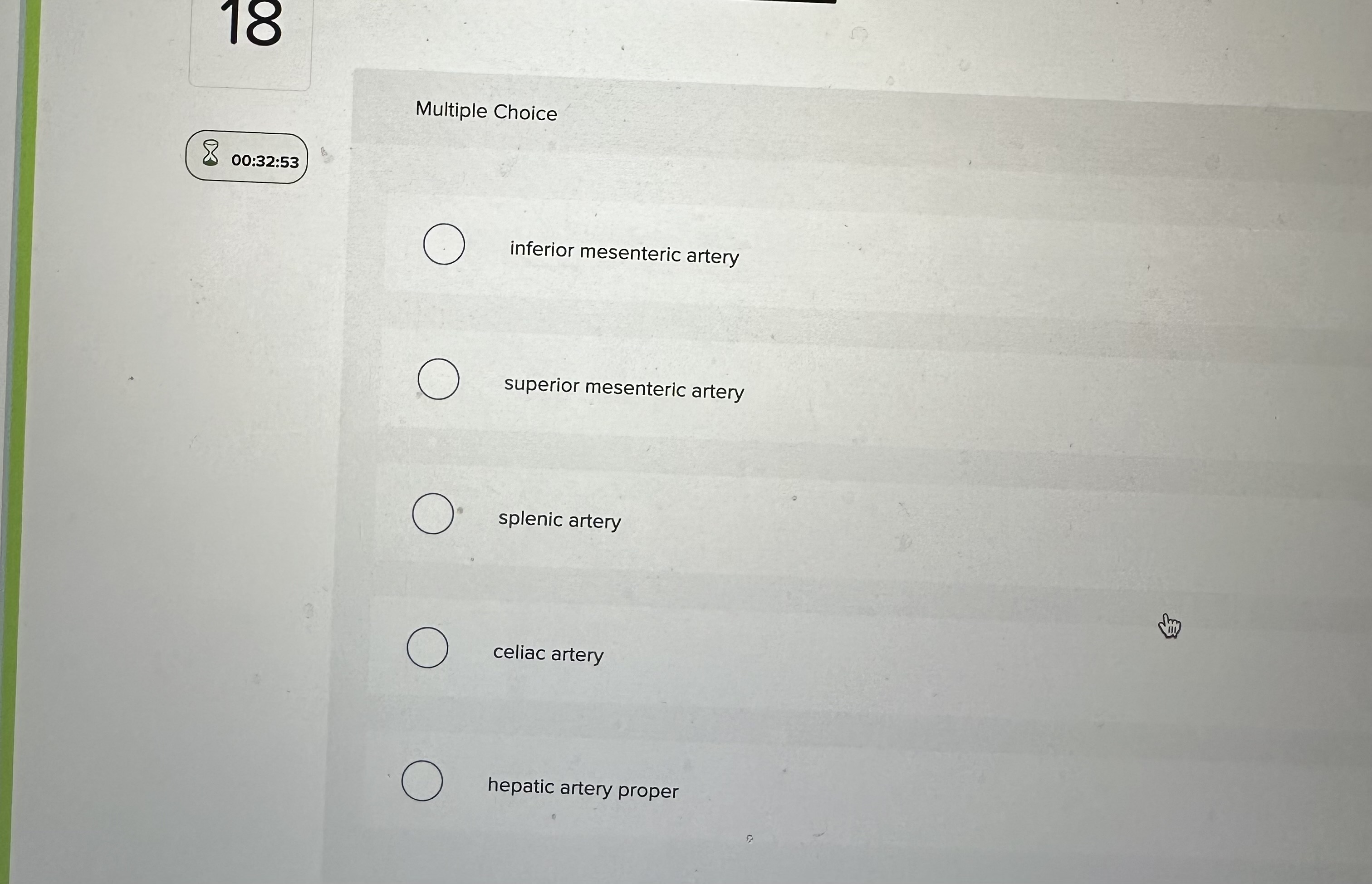 Solved Which structure is highlighted? Multiple Choice left | Chegg.com