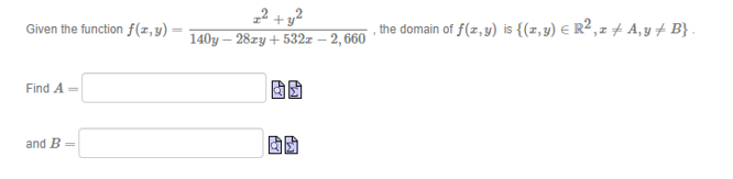 Solved Given the function f(x,y)=140y−28xy+532x−2,660x2+y2, | Chegg.com
