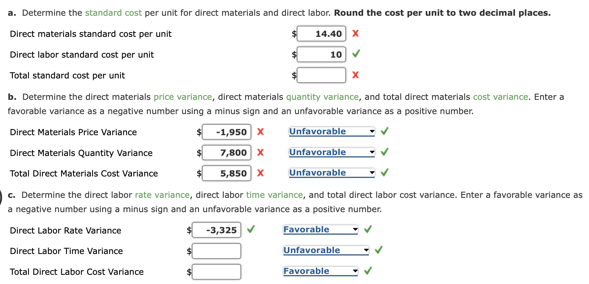 Solved Direct Materials and Direct Labor Variance Analysis | Chegg.com