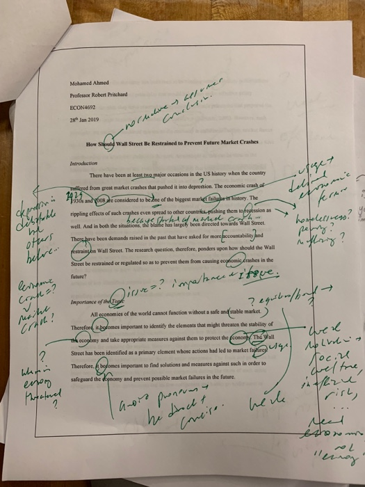 I’m having trouble reading my teachers correction | Chegg.com