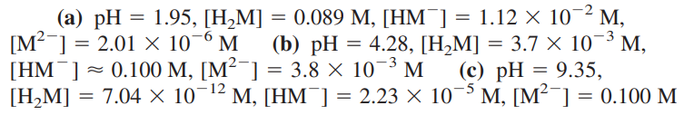 Solved We will abbreviate malonic acid, CH2(CO2H)2, as H2M. | Chegg.com