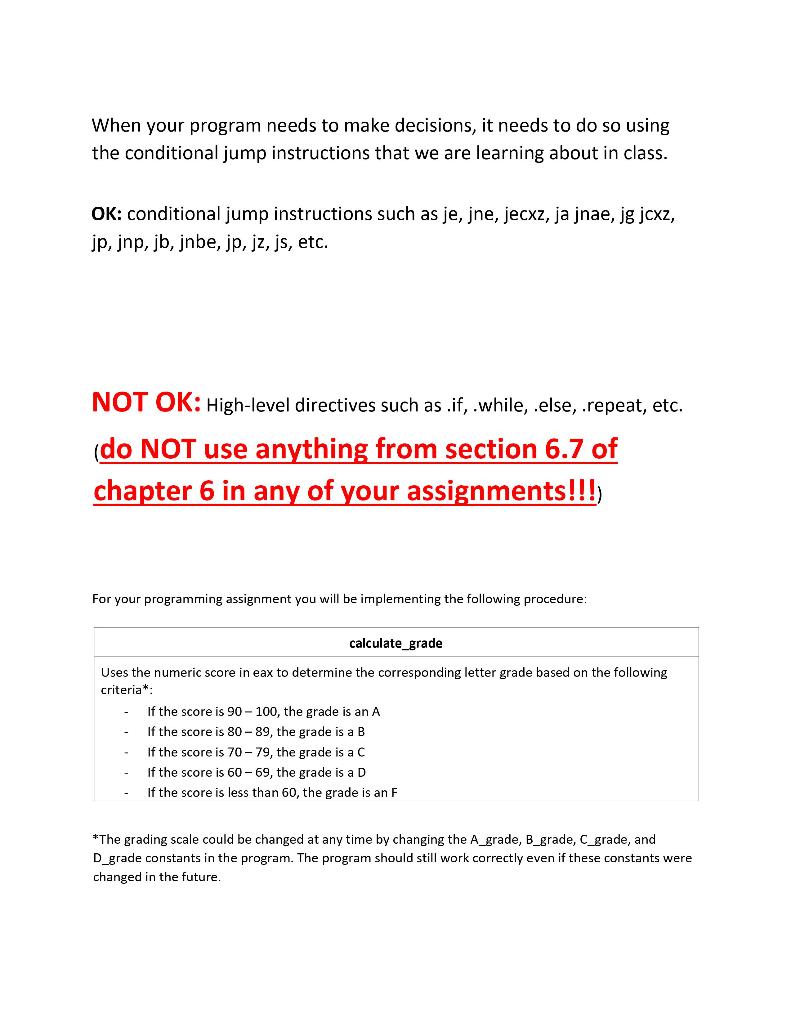 Solved I Need Help On My Assembly Language Assignment Masm 