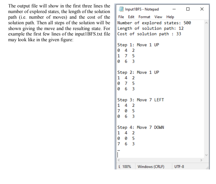 Solved PROBLEM 2 (30 pts) - The 7-puzzle In this problem you | Chegg.com