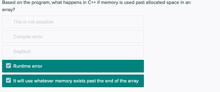 Solved The selected answers are wrong can you post the | Chegg.com