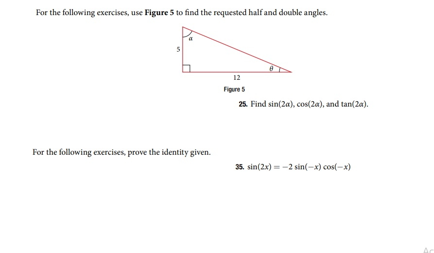 Solved For the following exercises, use Figure 5 to find the | Chegg.com