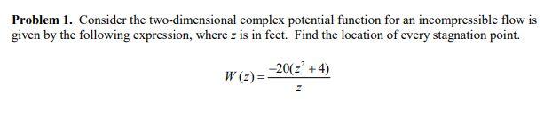 Solved Problem 1. Consider the two-dimensional complex | Chegg.com