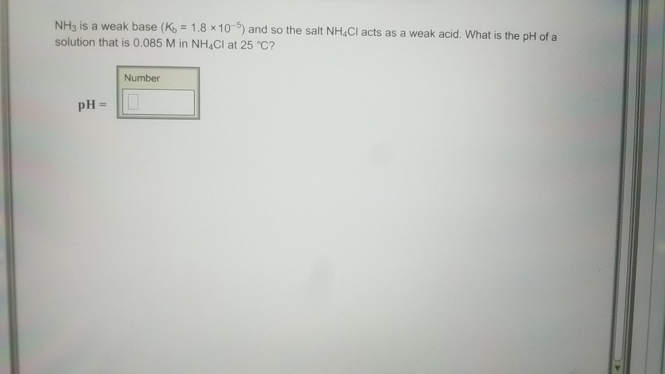 Solved Classify These Salts As Acidic Basic Or Neutral 7447