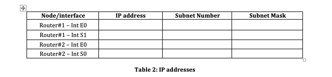 Solved Task 1 Assign Ip Addresses You Are Provided With The