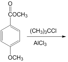 Solved O COCH3 (CH3)3CCI AICI: OCH3 COCH3 ÇOCH3 ÇOCH3 | Chegg.com