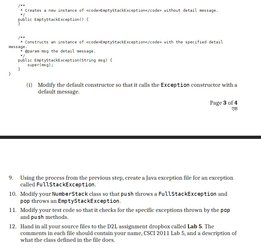Solved Please code in Java. No other special instructions | Chegg.com