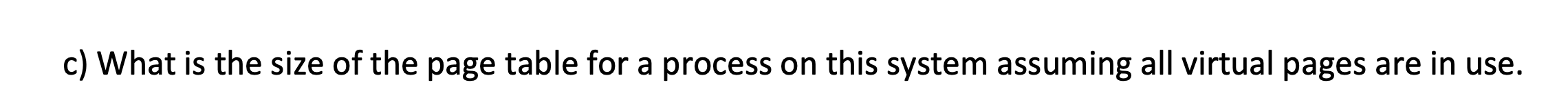 Solved Consider a virtual memory system with the following | Chegg.com