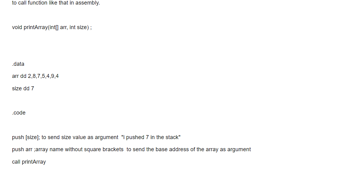 Solved In Flat Assembler Fasm Using The Procedure And Do 3 