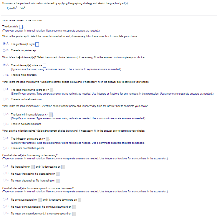 Solved Summarize the pertinent information obtained by | Chegg.com