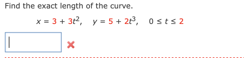 Solved Find the exact length of the curve. | Chegg.com
