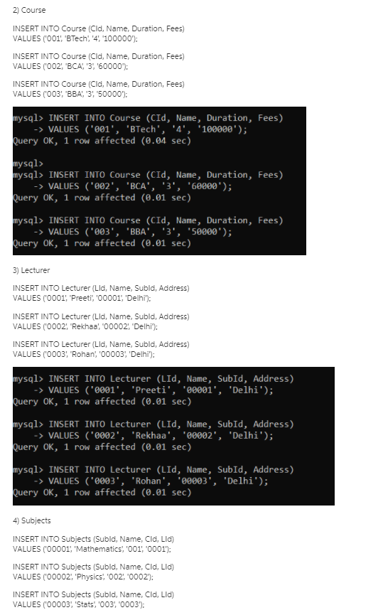 Solved Activity 3 – SQL – Select Statement Based on the | Chegg.com