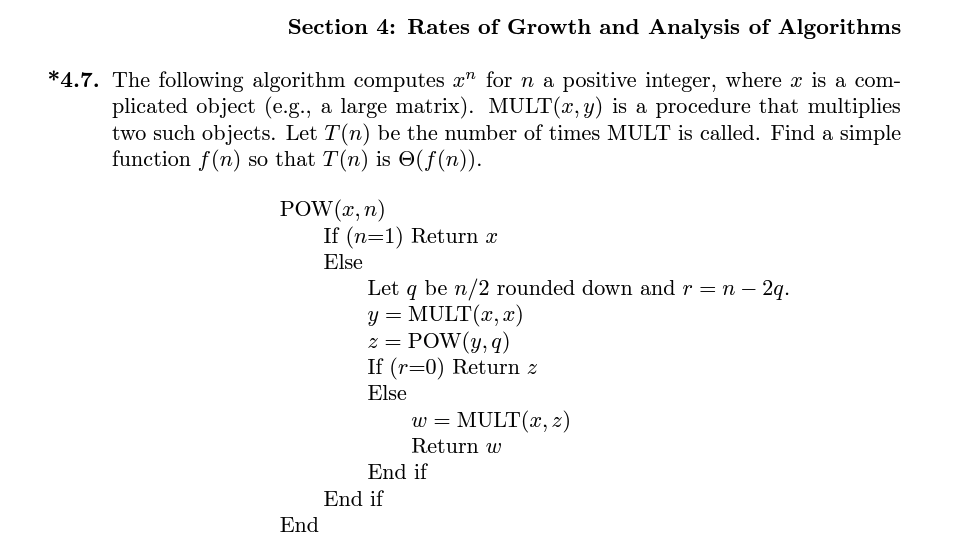 Solved 4.4. In each case, show that the given series has the | Chegg.com