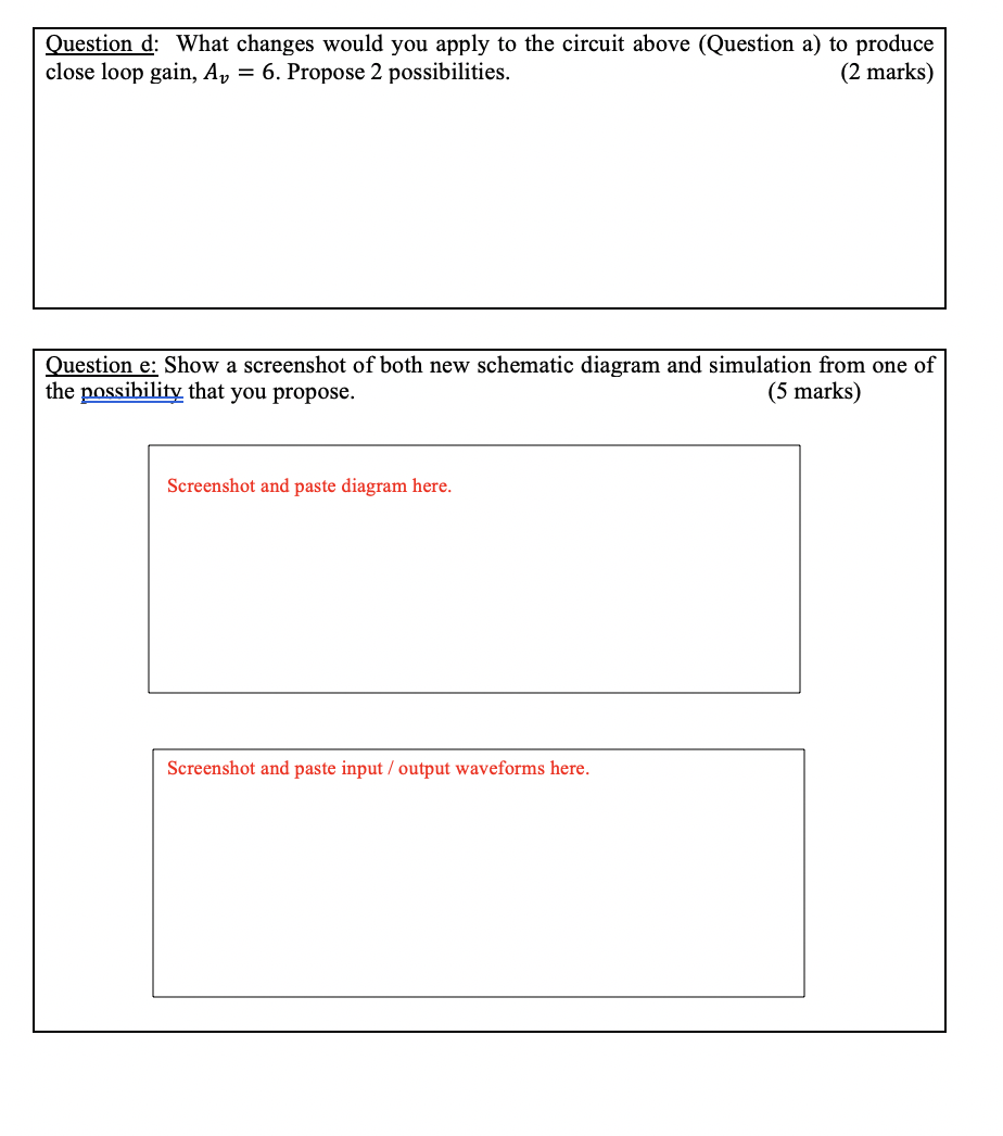 Solved 2.2 Non-inverting configuration +12 V Vin Vout -12 V | Chegg.com