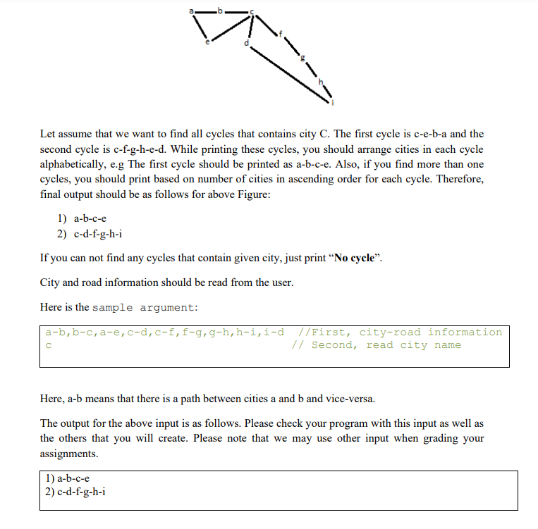 Solved In this question, you are expected to find all cycles | Chegg.com