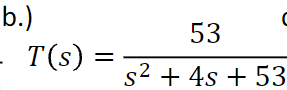Solved For each transfer function, find the locations of the | Chegg.com