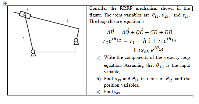 Consider the RRRP mechanism shown in the figure. The | Chegg.com