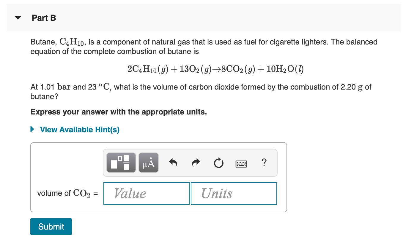 Solved I Review | Constants | Periodic Table Acetylene | Chegg.com