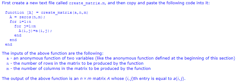 Solved Problem #4: Create a new function file called | Chegg.com