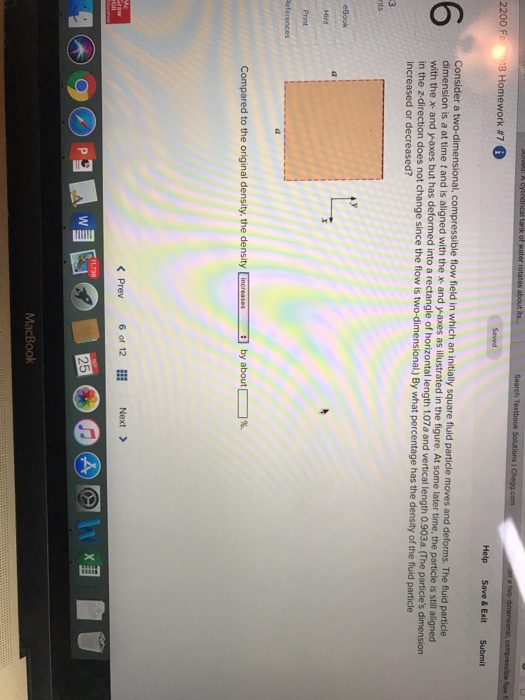 Solved 2200 Fe Homework #7 Help Save &ExitSubmit Consider a | Chegg.com
