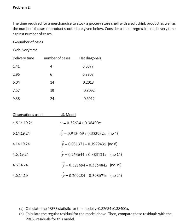 Solved The time required for a merchandise to stock a | Chegg.com