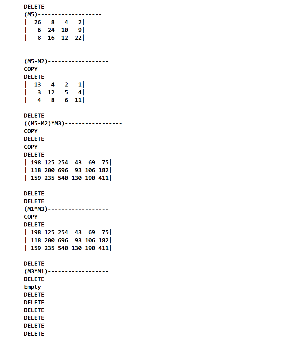 Solved //This code is MatrixDriver.cpp #include | Chegg.com