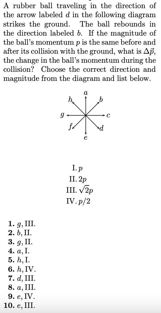 Solved A rubber ball traveling in the direction of the arrow | Chegg.com