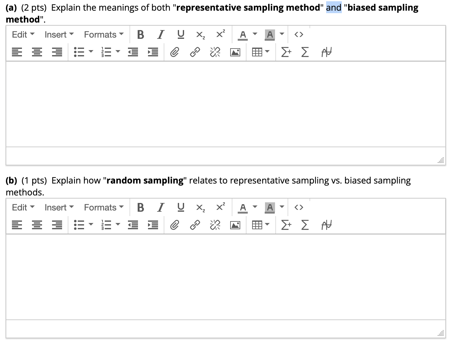 Solved (a) (2 pts) Explain the meanings of both | Chegg.com