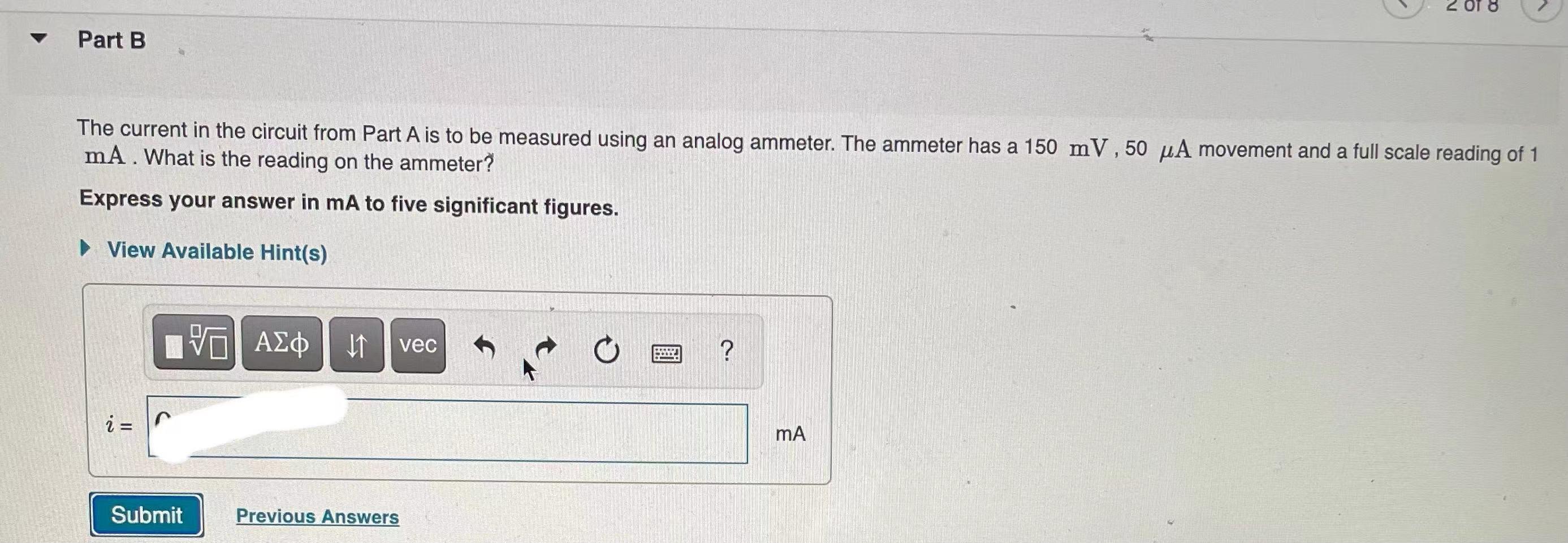 Solved Learning Goal: To understand that real meters affect | Chegg.com