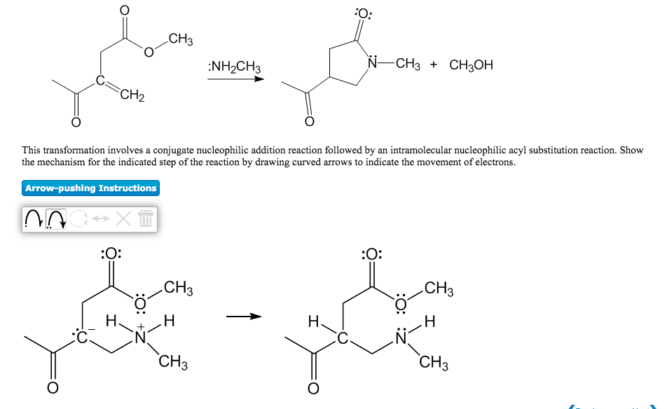 Solved This transformation involves a conjugate nucleophilic | Chegg.com