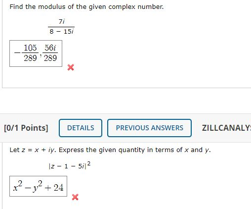 Solved Consider the following definition. Equality Complex | Chegg.com