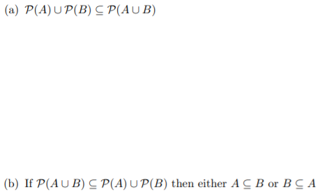 Solved Discrete Math (Set Theory – element wise | Chegg.com