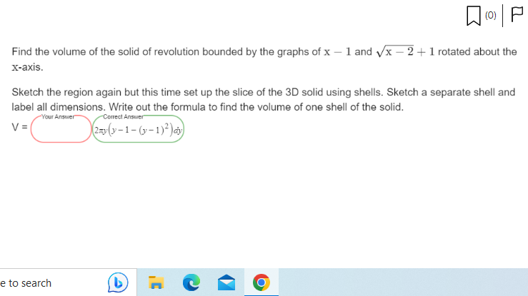 Solved please solve this shell should be a rectangular prism | Chegg.com