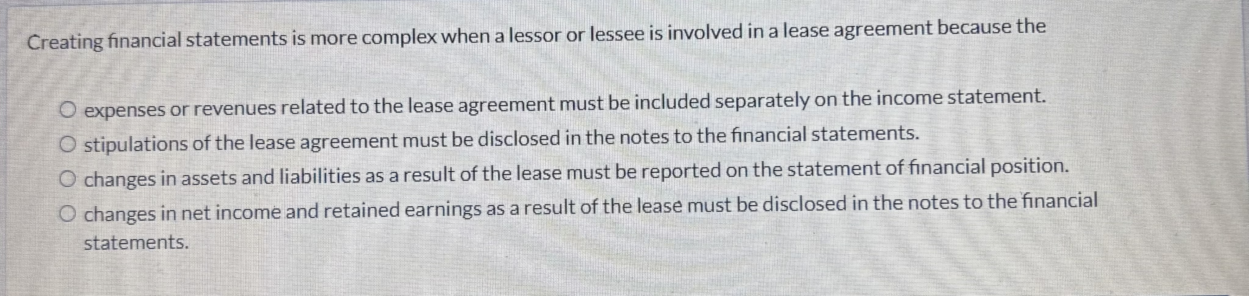 Solved Creating financial statements is more complex when a | Chegg.com