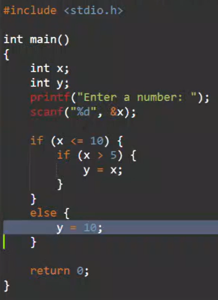 Solved #include int main( ){int x;int y;printf("Enter a | Chegg.com