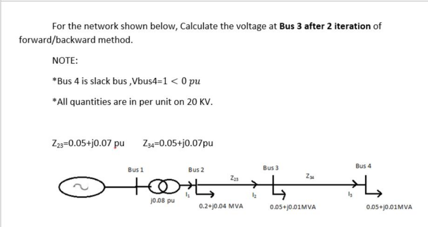 Solved For the network shown below, Calculate the voltage at | Chegg.com