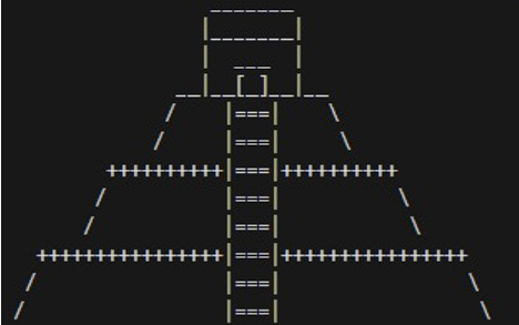 Solved Create an ASCII (text) version of a step pyramid, | Chegg.com