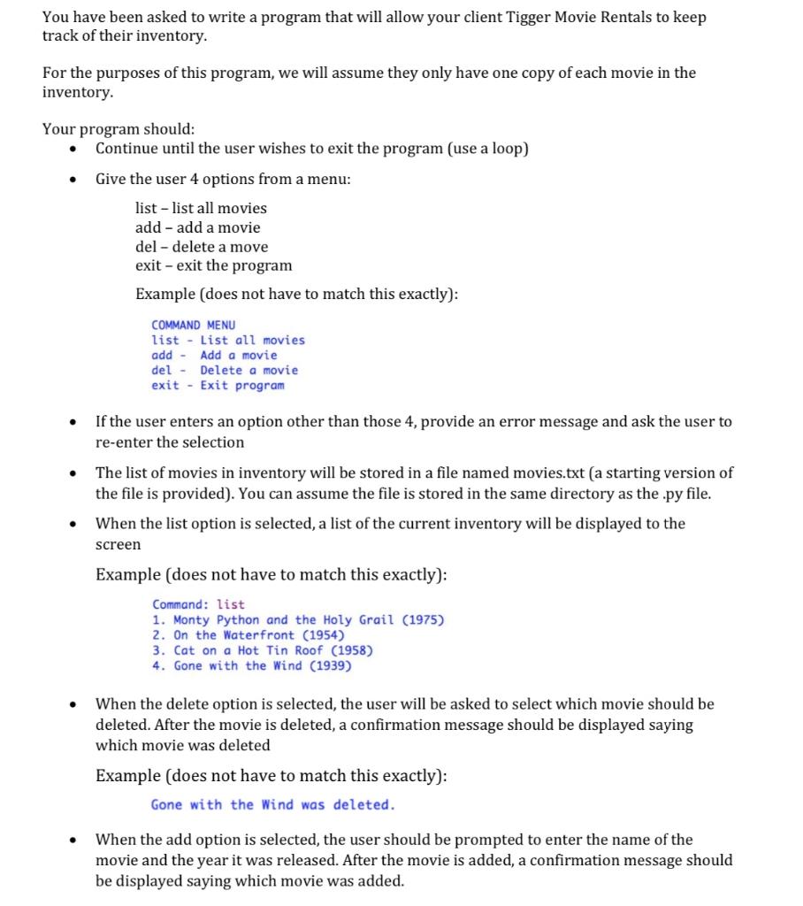 Solved You have been asked to write a program that will | Chegg.com